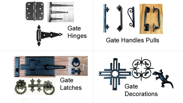 What's Included In A Rustic Gate Hardware Set? - Wild West Hardware