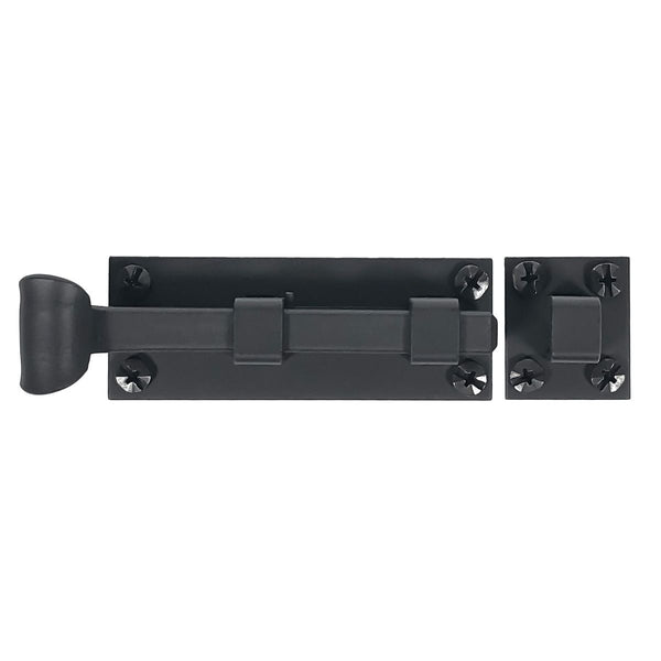 Shutter Latches - Forged Iron Square Slide Bolt - Multiple Sizes Avail ...