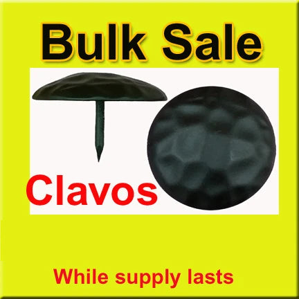 Clavos Decorative Nails for Doors and Gates - Wild West Hardware