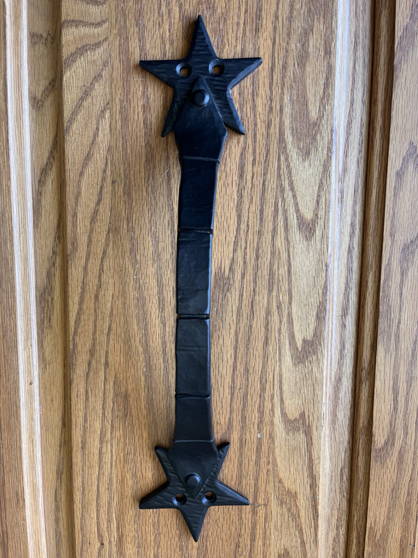 CLEARANCE: EL PASO DOOR PULL - BARN DOOR HANDLE 15" - Wild West Hardware