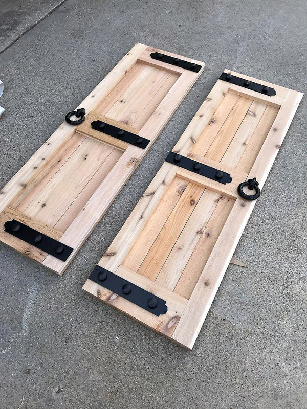 Ponderosa Style Dummy (faux) Hinges - Wild West Hardware