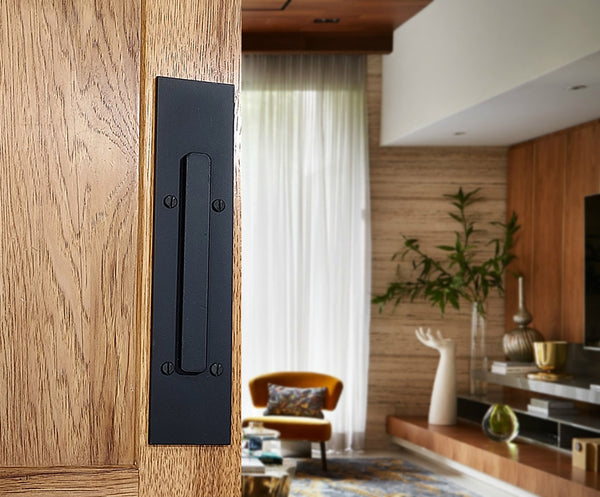 Plain Rectangular Finger Pull Handle - Flush Pull Handle - "Easy Mount ...